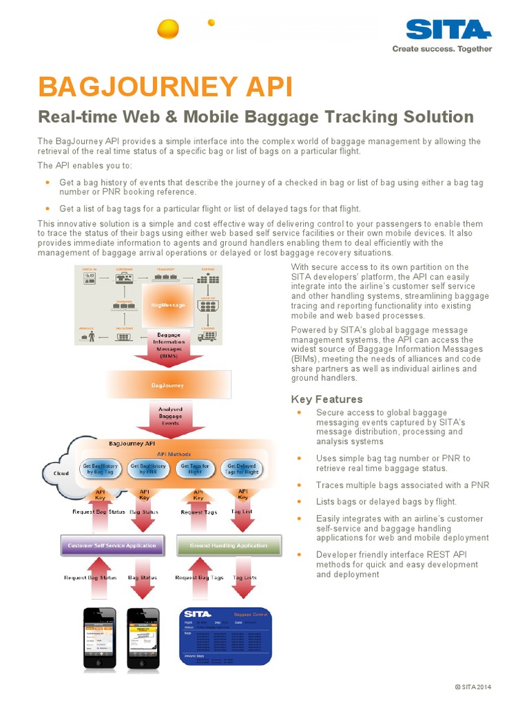 Bagjourney Api: Real-Time Web & Mobile Baggage Tracking Solution | PDF | Application Programming ...