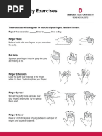 Thumb Isometric Exercises | PDF | Thumb | Finger