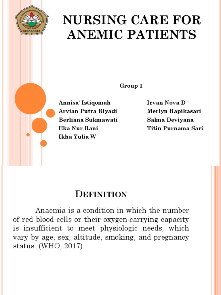 Anemia | PDF | Anemia | Medical Specialties