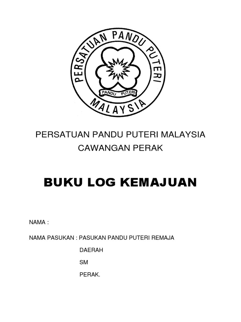 Muka Depan Buku Log | PDF