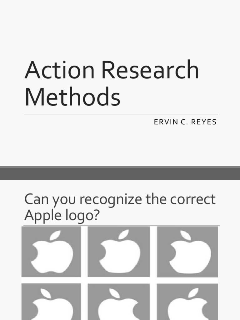 Action Research Methods Overview | PDF | Sampling (Statistics) | Survey ...