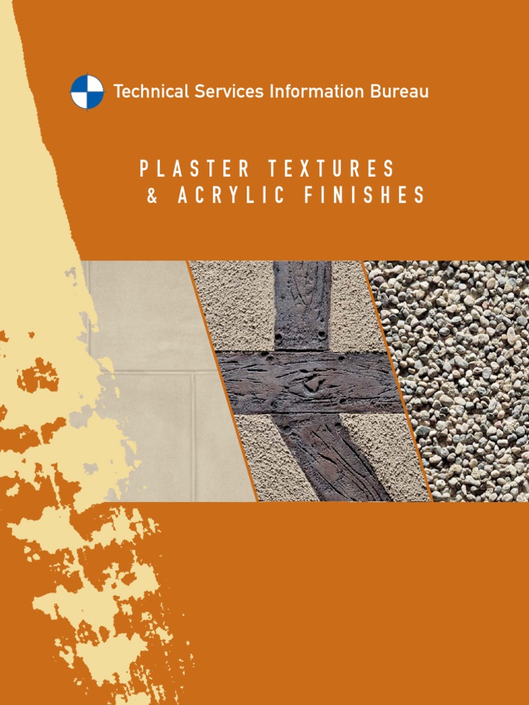 Plaster & Acrylic Finishes Guide | PDF | Plaster | Art Media