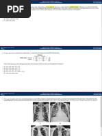 Part 1 Sample Questions MRCP | PDF | Myocardial Infarction | Hepatitis