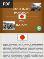 Panahon NG Hapon | PDF