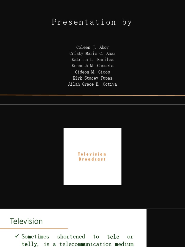 TV Broadcasting | PDF | Cable Television | Satellite Television