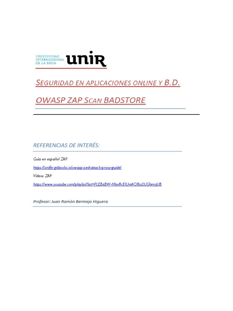Procedimiento Analisis OWASP-ZAP | PDF | Servidor proxy | Cookie HTTP
