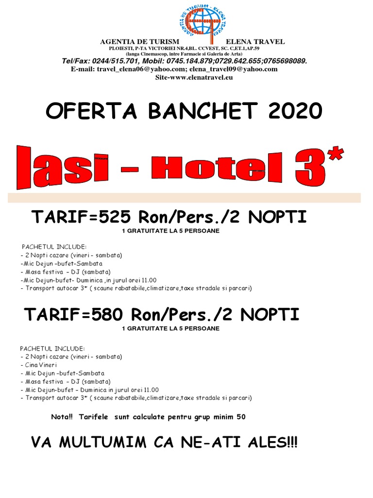 IASI H3 Banchet | PDF