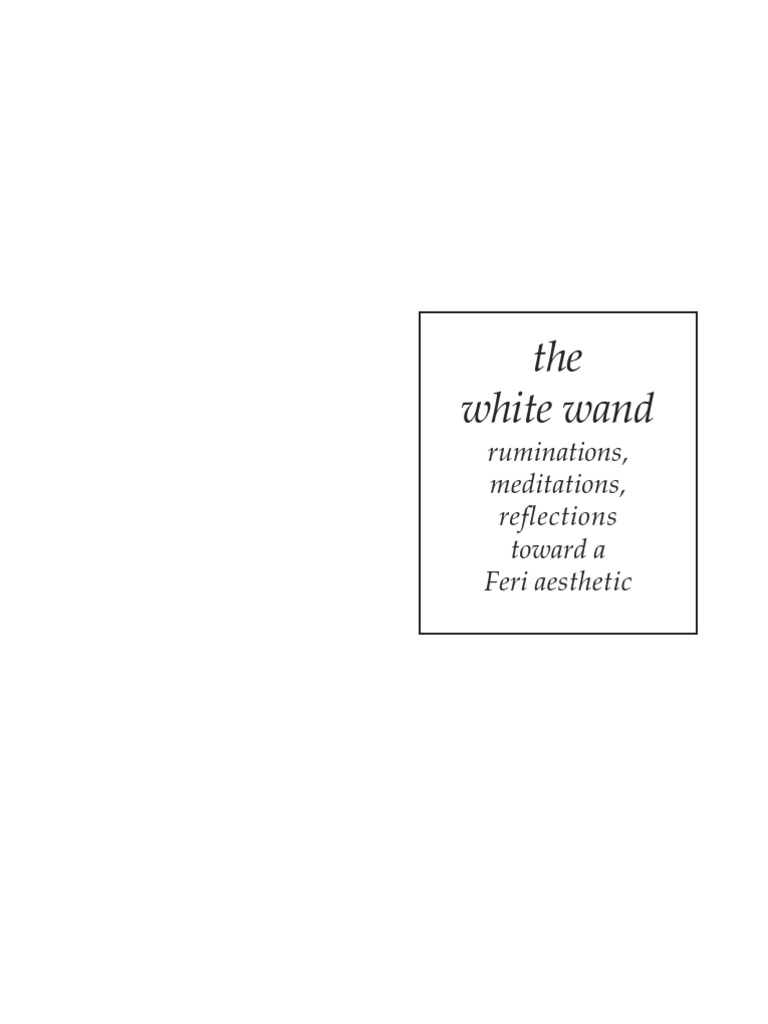 The White Wand | PDF