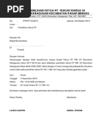 Contoh Surat Pengantar RT/RW | PDF