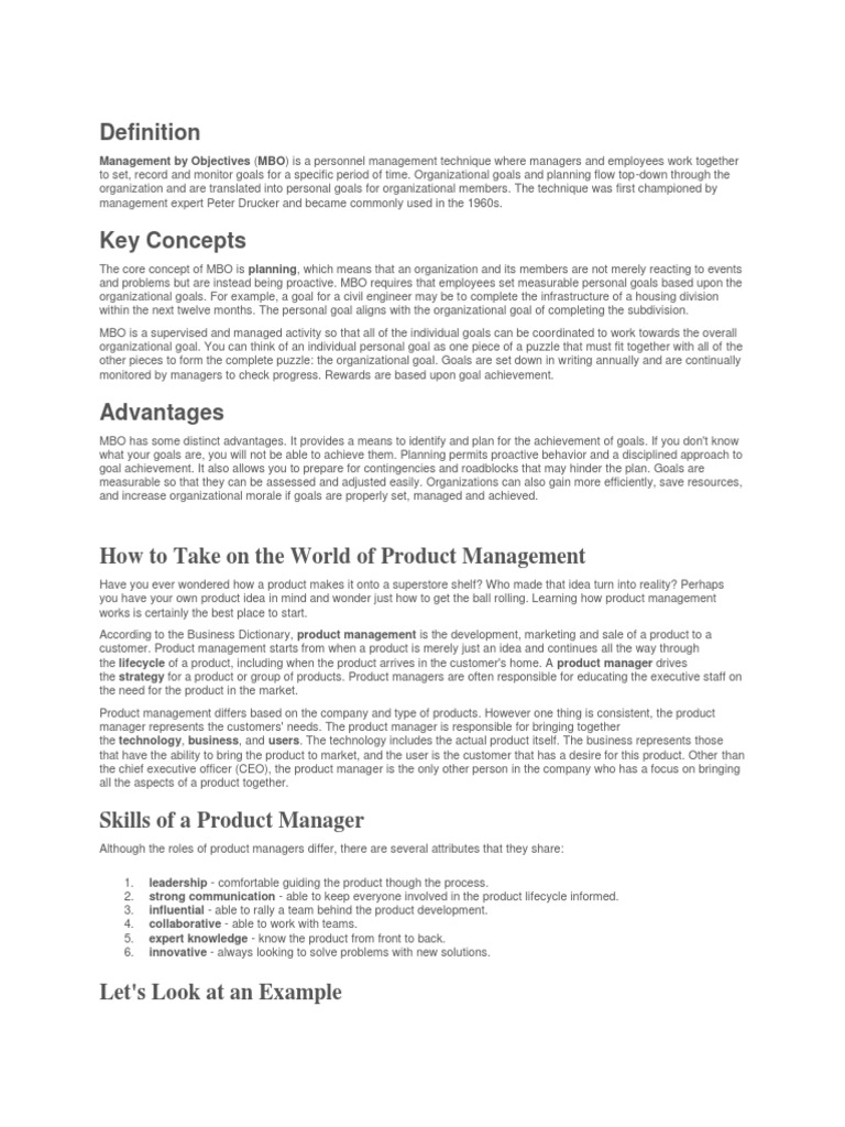 Peter Drucker's Management Definition | PDF | Psychology | Cognitive ...