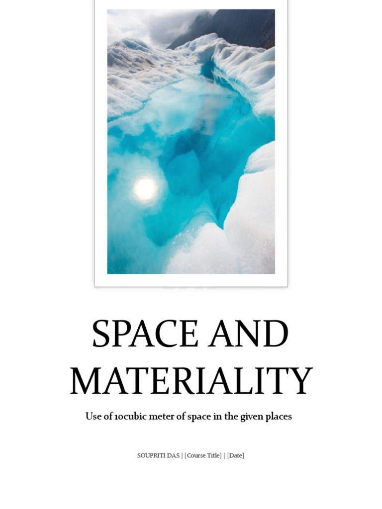 Space and Materiality | PDF | Shape | Materials