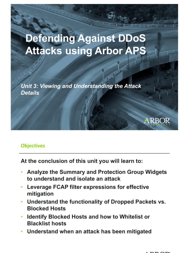 APS 6.0 Defend Unit 3 View Attack Details - 20180823 PDF | PDF | Denial ...