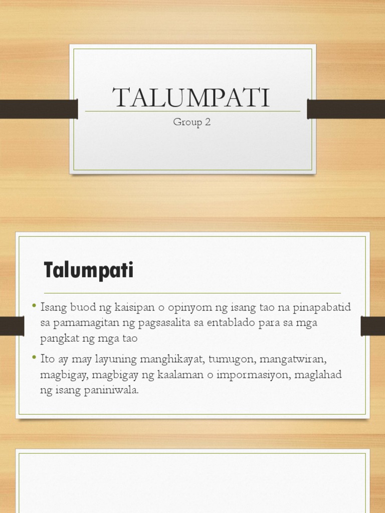 TALUMPATI | PDF