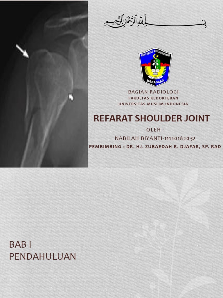 Shoulder Joint | PDF