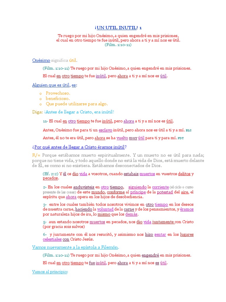 Un Util Inutil | PDF | Abrahán | Noé
