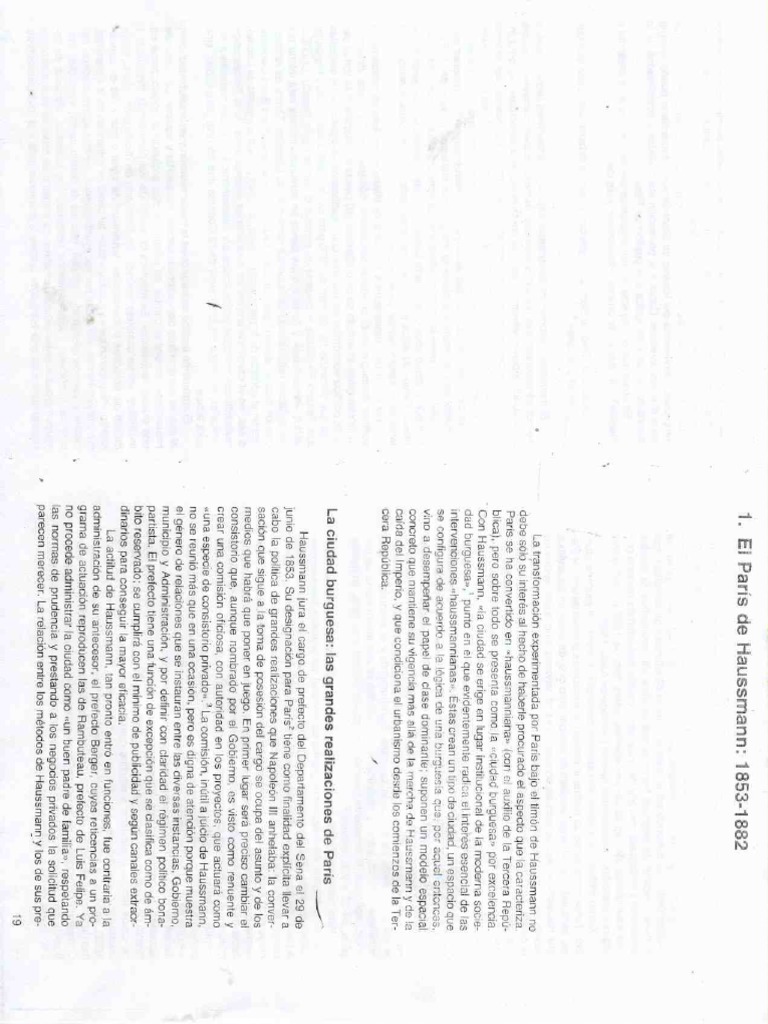 El Paris de Haussmann 1853-1882 | PDF