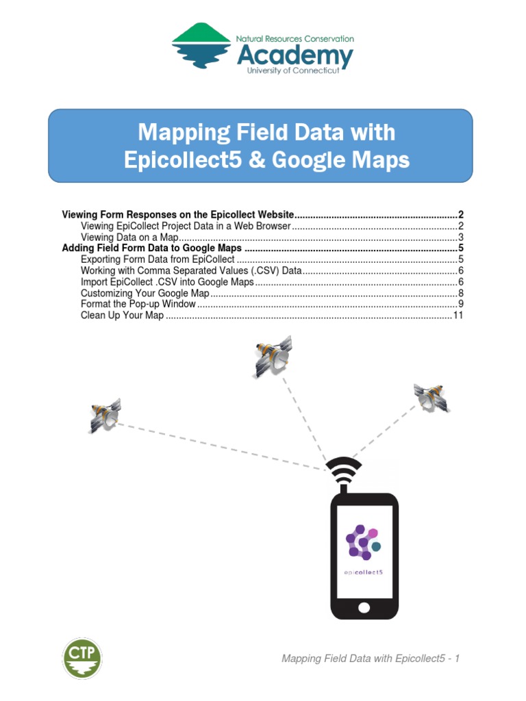 Mapping Field Data With Epicollect5 & Google Maps | Download Free PDF | Comma Separated Values ...