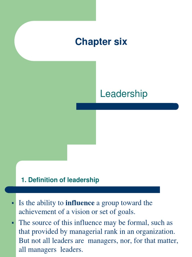 Leadership Theories Overview | PDF | Charisma | Transformational Leadership