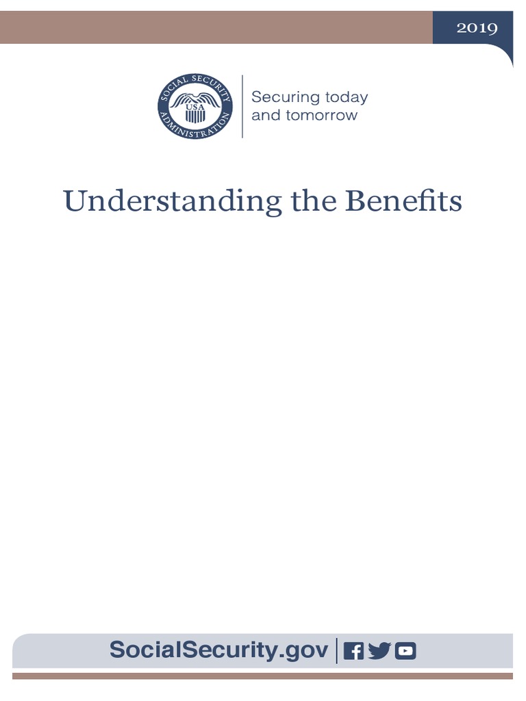 Understanding The Benefits: Socialsecurity - Gov | PDF | Social ...