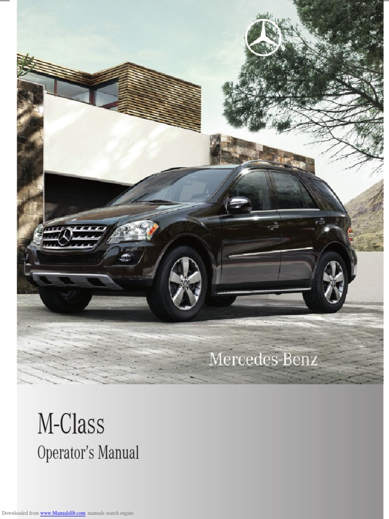 2010 Mclass PDF | PDF | Automatic Transmission | Headlamp