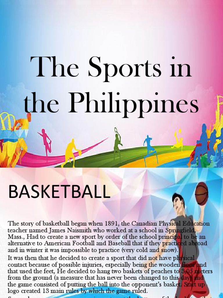 The Sports in The Philippines | PDF