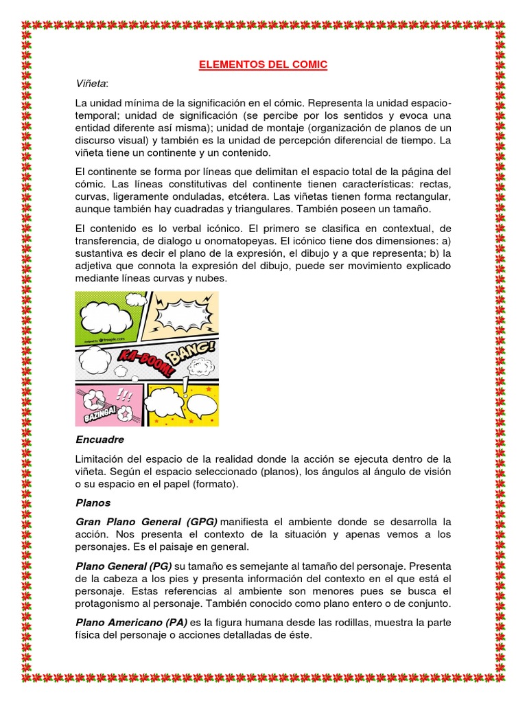 Elementos Del Comic | PDF | Cómics | Dibujo