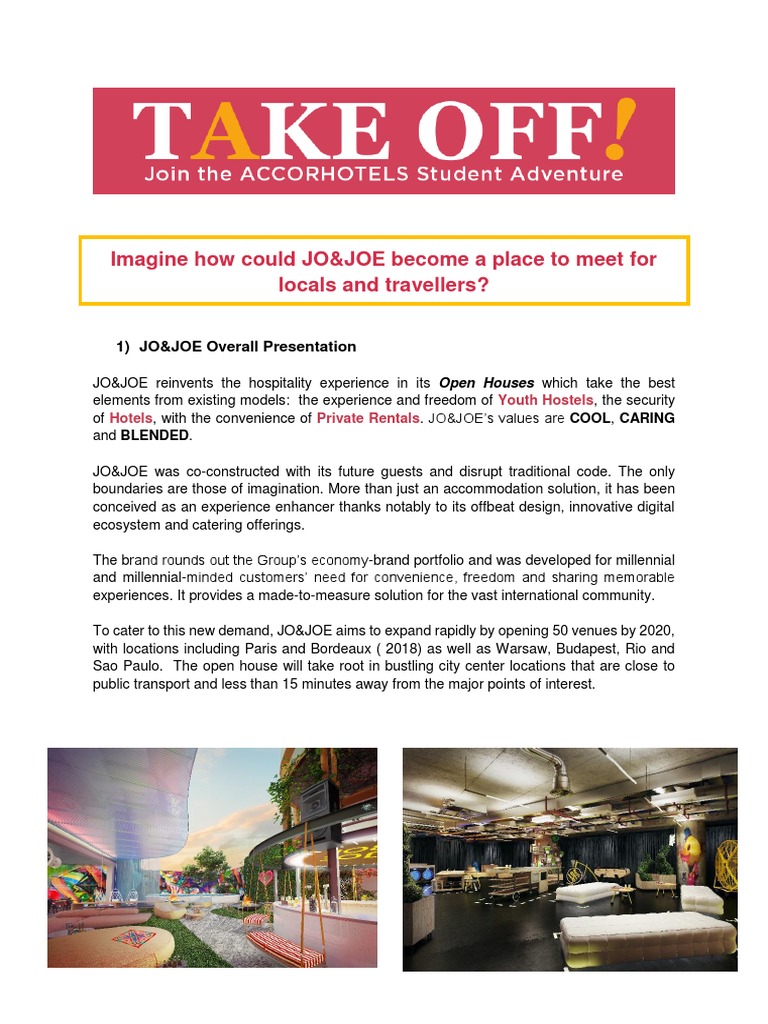 Take Off Brief Jo Joe | PDF | Bar | Lunch