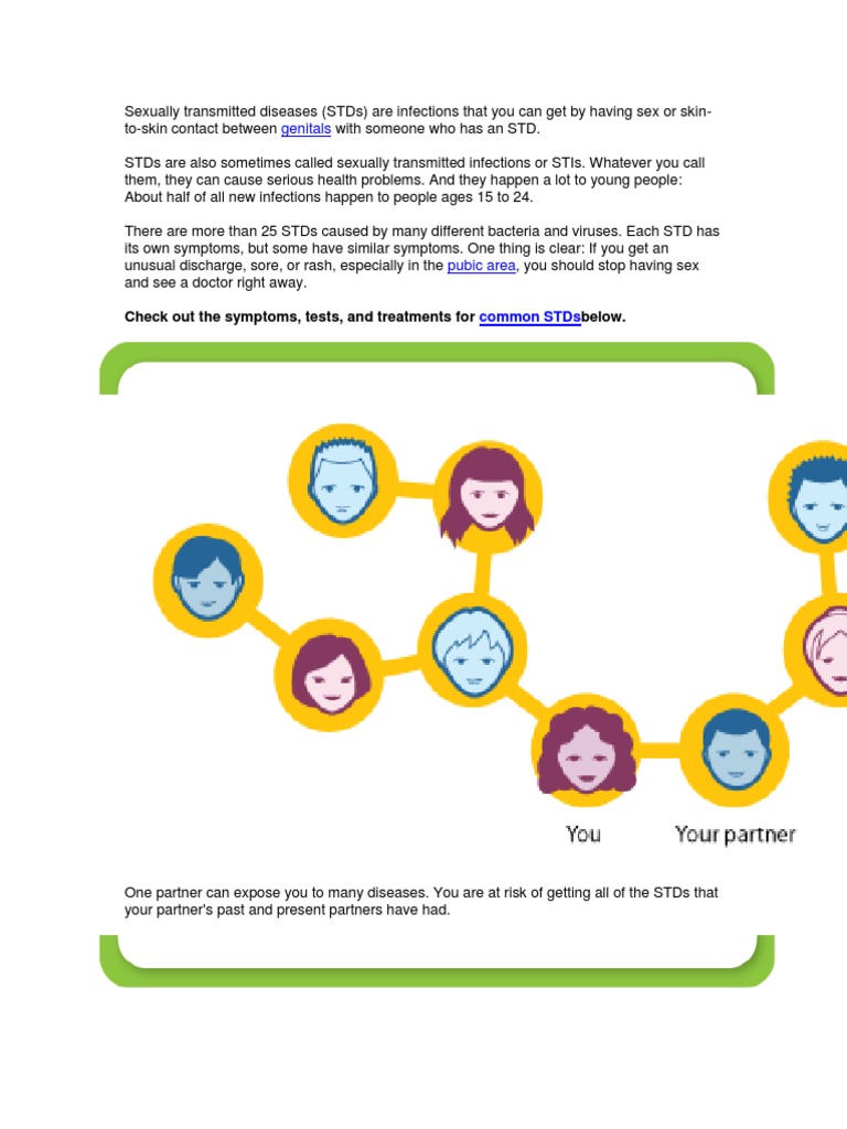 Understanding Common STDs and Their Risks | PDF | Sexually Transmitted ...