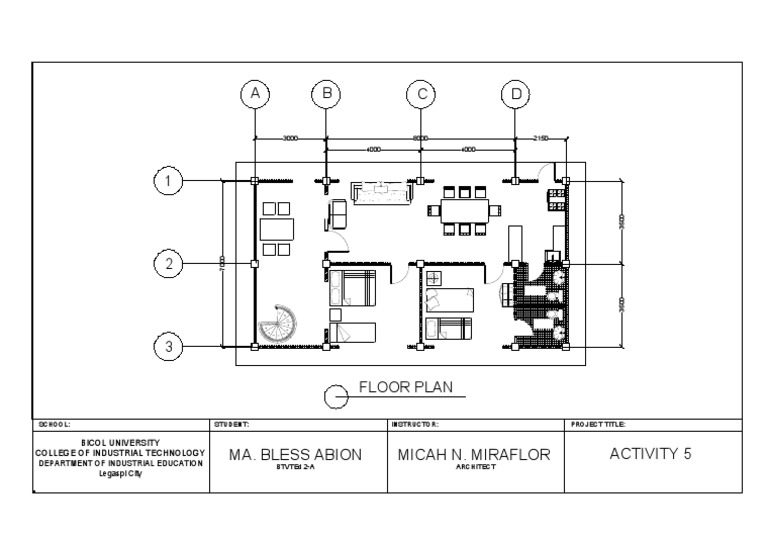 Sample Floor Plan | PDF | Houses | Housing