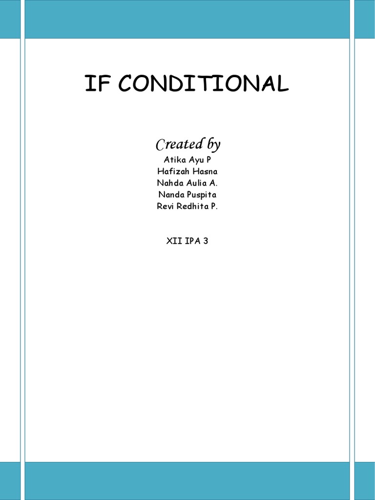 Understanding If Conditional Sentences | PDF | Language Arts & Discipline