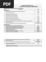 Autonomous Maintenance Standards & Checklist For Chiller Plant | PDF ...