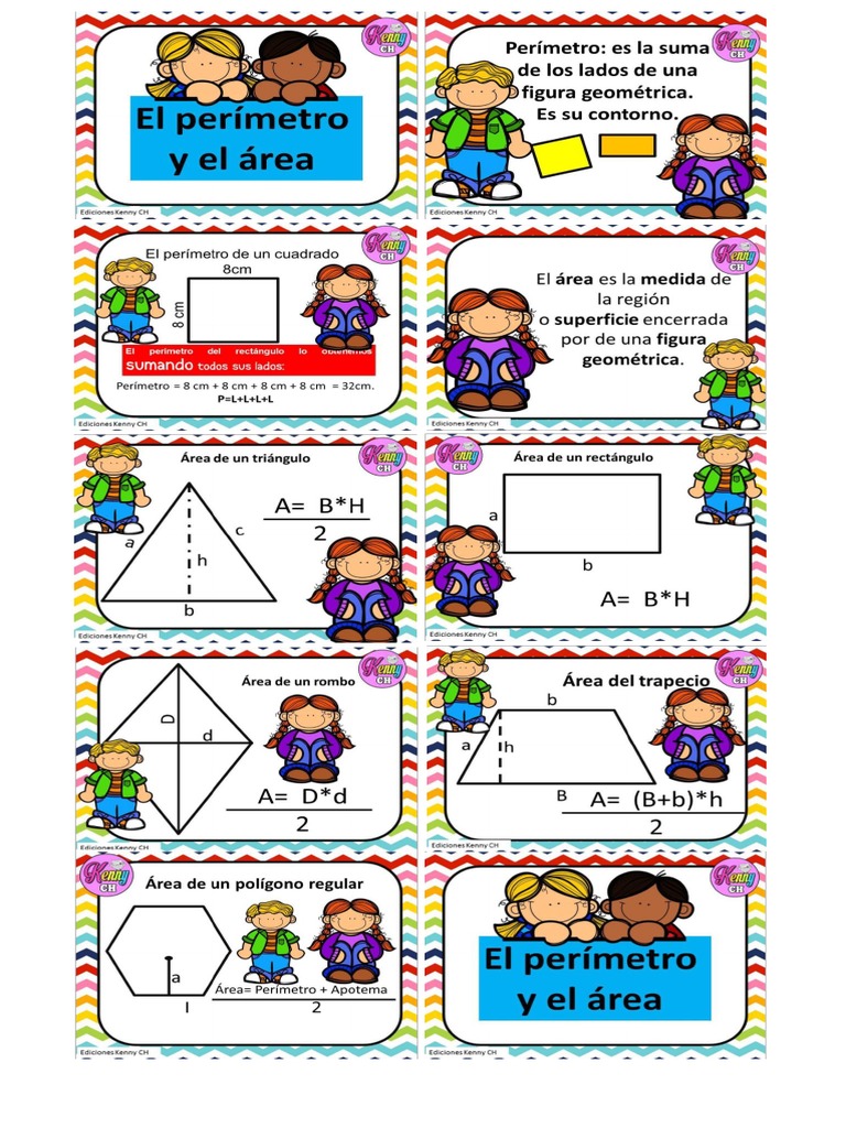 Poster de Area y Perimetro | PDF