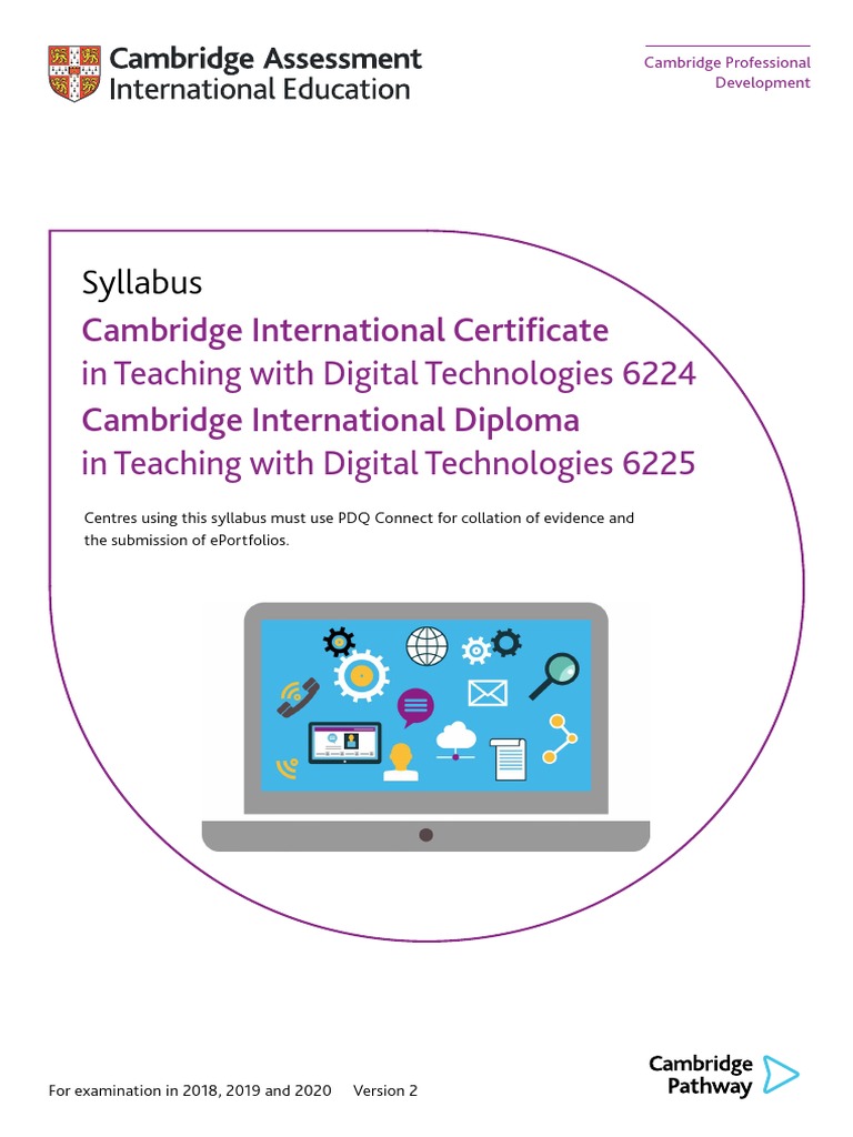 Teaching With Digital Technologies 2018 2020 PDF | PDF | Teachers ...