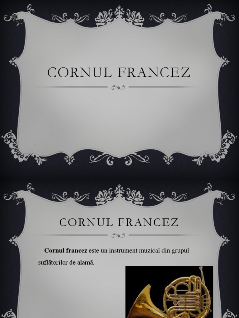 Cornul Francez | PDF