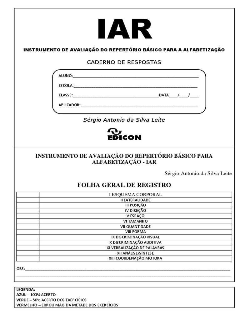 Iar 1 | PDF | Natureza