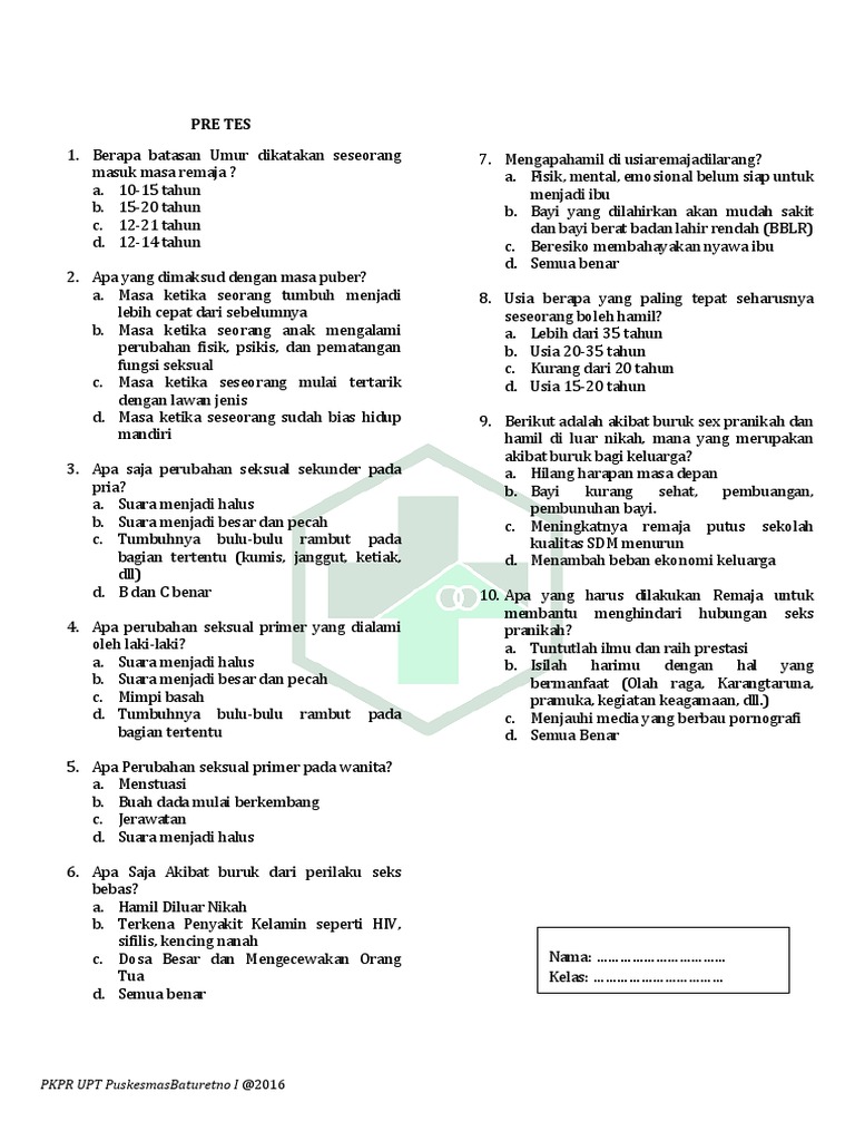 Edukasi Remaja tentang Pubertas | PDF | Kesehatan Holistik