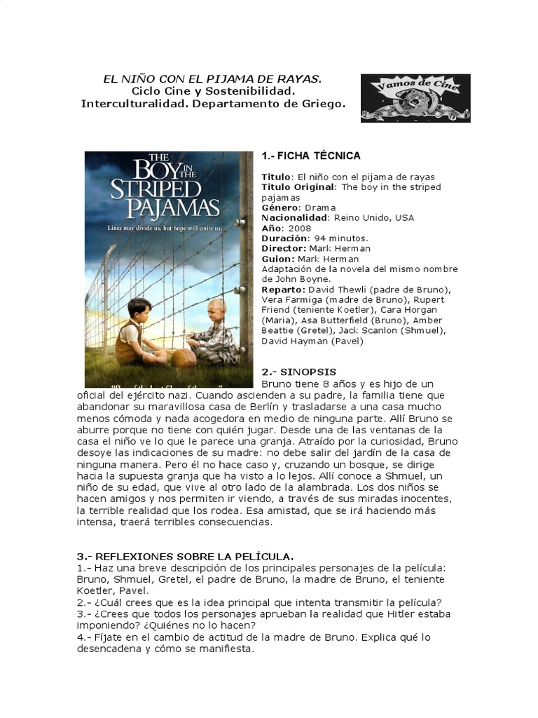 El Niño Con El Pijama de Rayas | PDF | El Holocausto | Adolf Hitler