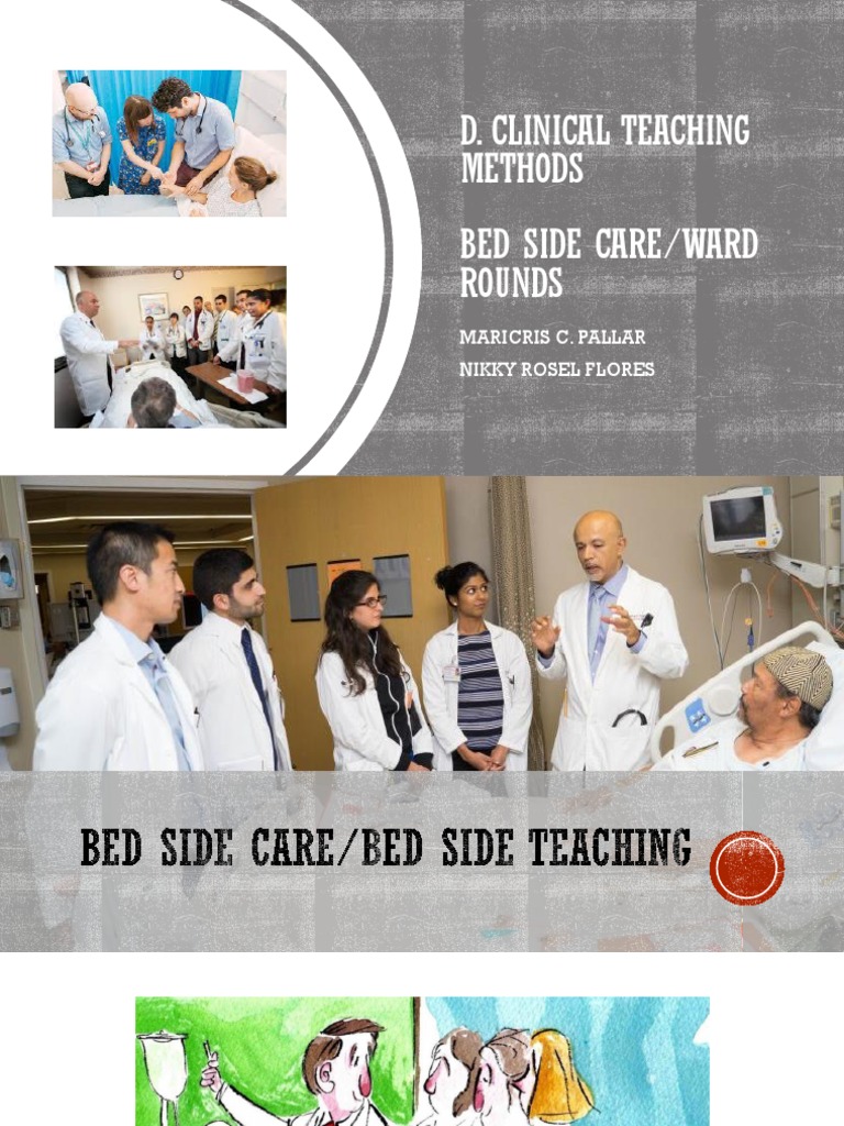 Clinical Teaching Method | PDF | Mentorship | Patient