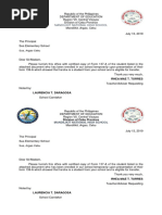 Form 137 Request Letter | PDF