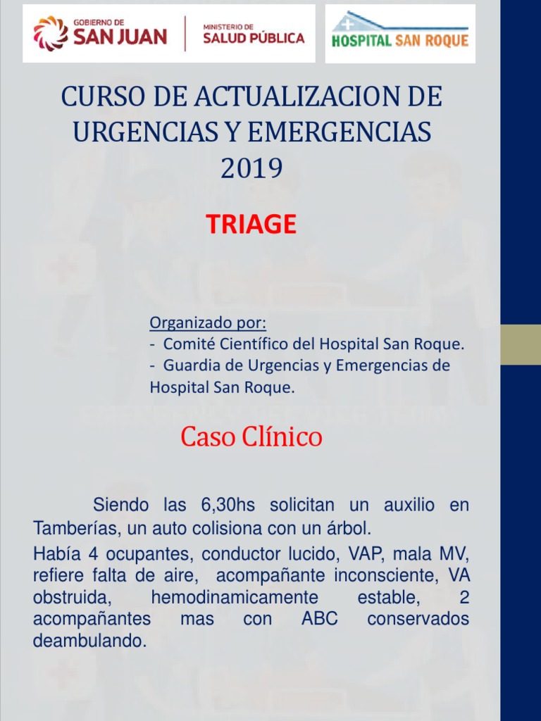 Triage | PDF | Ambulancia | Hospital