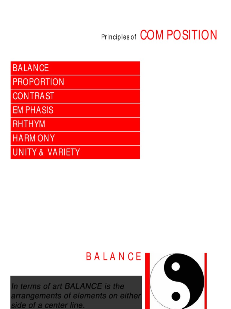 Principles of COMPOSITION PDF | PDF