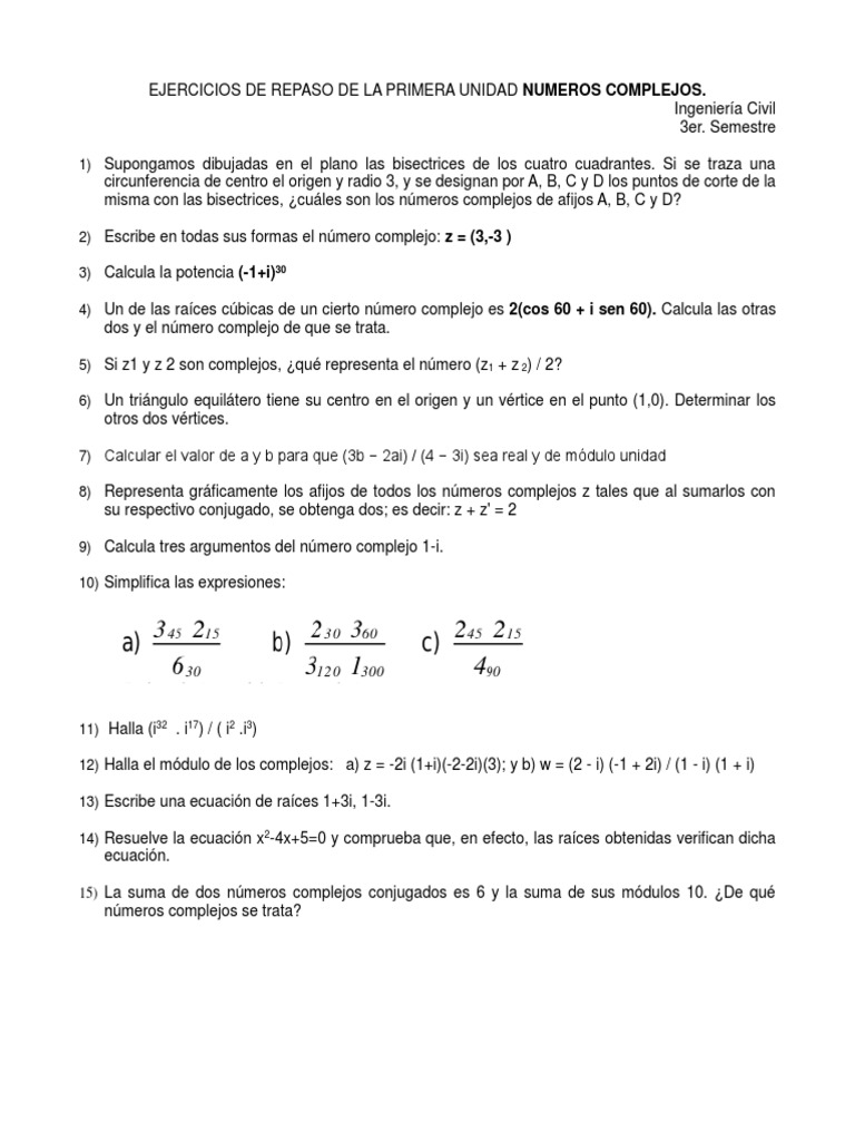 Ejer Cici Os Comple Jos | PDF