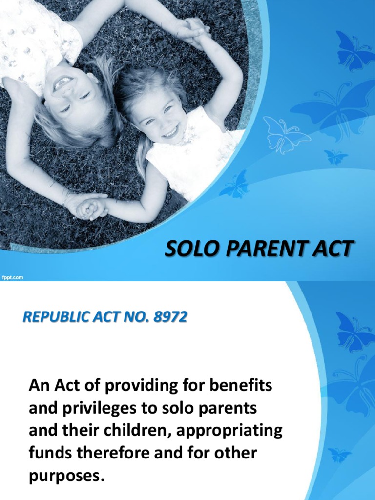Solo Parent Act Benefits Overview | PDF | Parental Leave | Employment