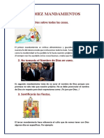 Los Mandamientos - Sopa de Letras | PDF | Deportes | Ocio
