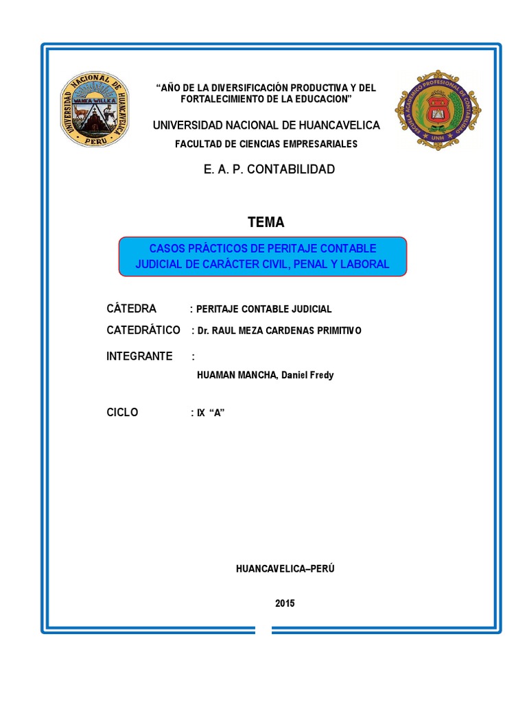 Casos Prácticos de Peritaje | PDF | Pagaré | Bancos