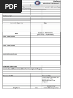 Annex B-IPCR Revised SPMS Form 2 Per CSC | PDF | Business | Economies