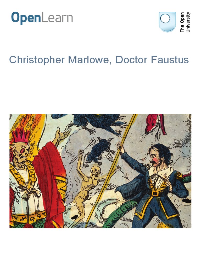 Christopher Marlowe Doctor Faustus Printable | PDF | Christopher ...