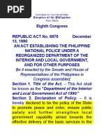 Ra 8551 | PDF | Police | Retirement