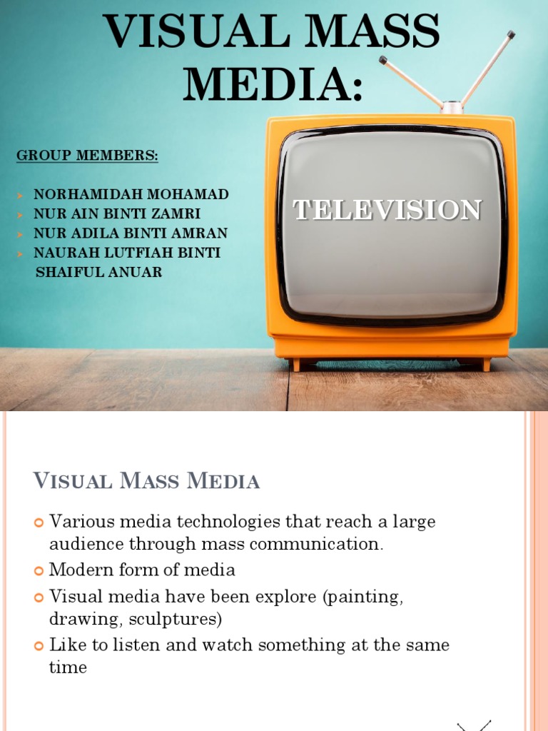VISUAL Mass Media | PDF | Television | Broadcasting