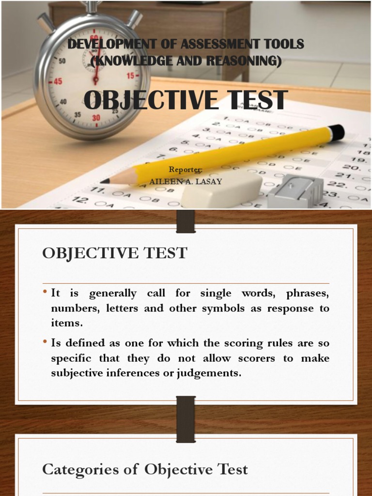 Development of Assessment Tools | PDF | Multiple Choice | Question